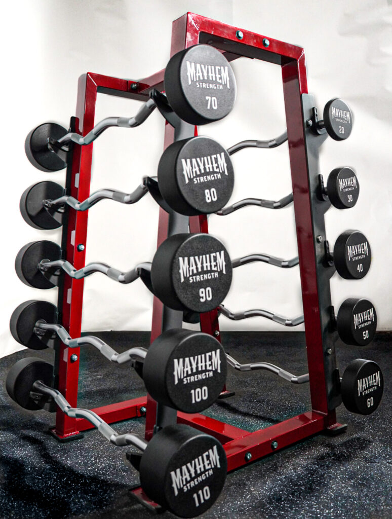 Mayhem Strength Fixed Barbells Set - Gym Bro Fitness